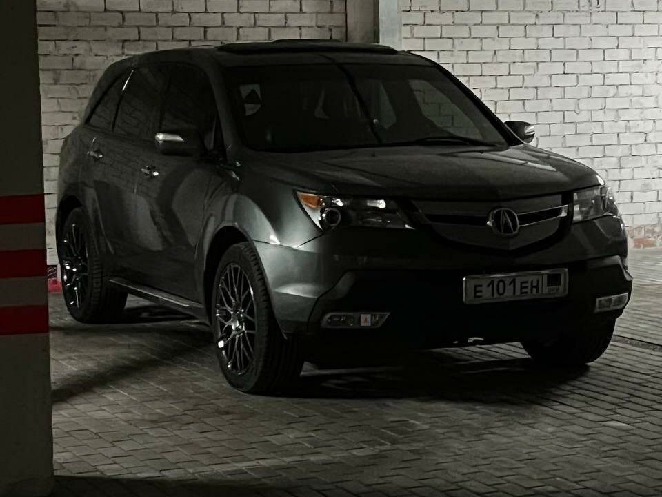 Купить б/у Acura MDX II 3.7 AT (300 л.с.) 4WD бензин автомат в Донецке: серый Акура мдх II ...
