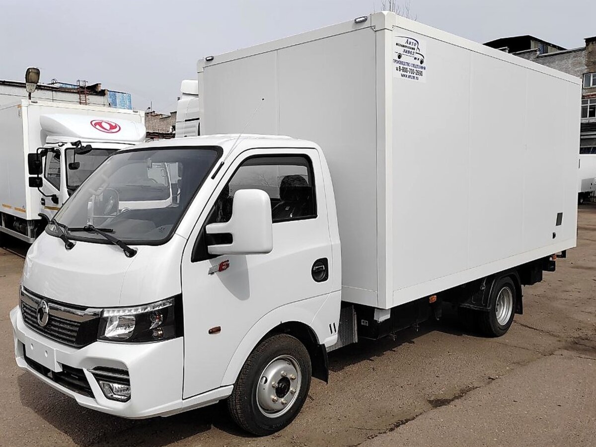 Купить новый Junfeng Q35 дизель механика в Москве: белый изотермический кузов 2024 года по цене ...