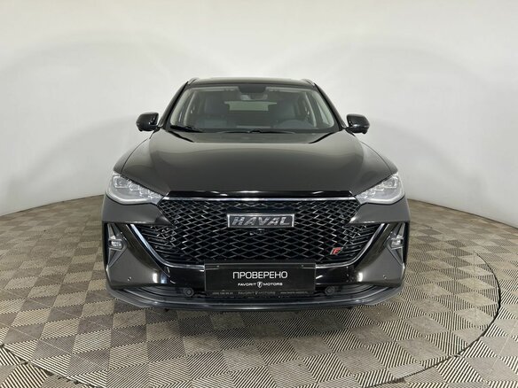 Купить б/у Haval F7x I Рестайлинг 2.0 AMT (190 л.с.) 4WD бензин робот в Москве: чёрный Хавэйл ...
