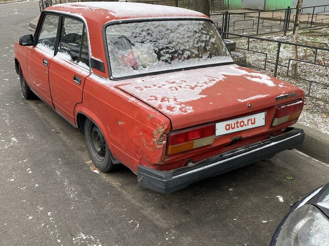 Купить б/у Lada (ВАЗ) 2107 1982-2012 1.5 MT (72 л.с.) бензин механика в ...