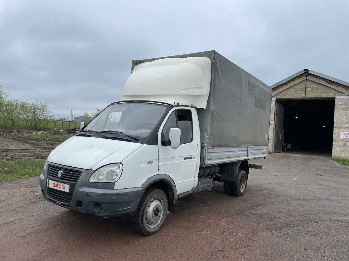 Купить б/у ГАЗ ГАЗель (3302) бензин-газ механика в Белой Калитве: белый тент 2006 года на Авто ...