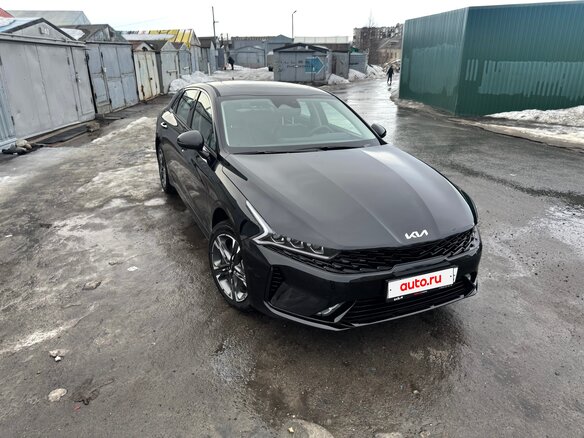 Купить б/у Kia K5 III 2.0 AT (240 л.с.) бензин автомат в Санкт-Петербурге: чёрный Киа к5 III ...
