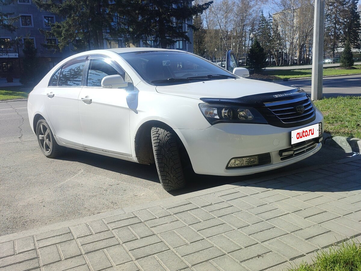 Купить б/у Geely Emgrand EC7 2009-2016 1.8 CVT (126 л.с.) бензин вариатор в Барнауле: белый ...