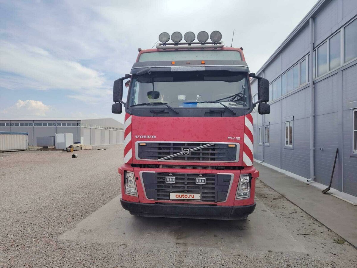 Купить б/у Volvo FH дизель полуавтомат в Ростове-на-Дону: красный 2007 ...