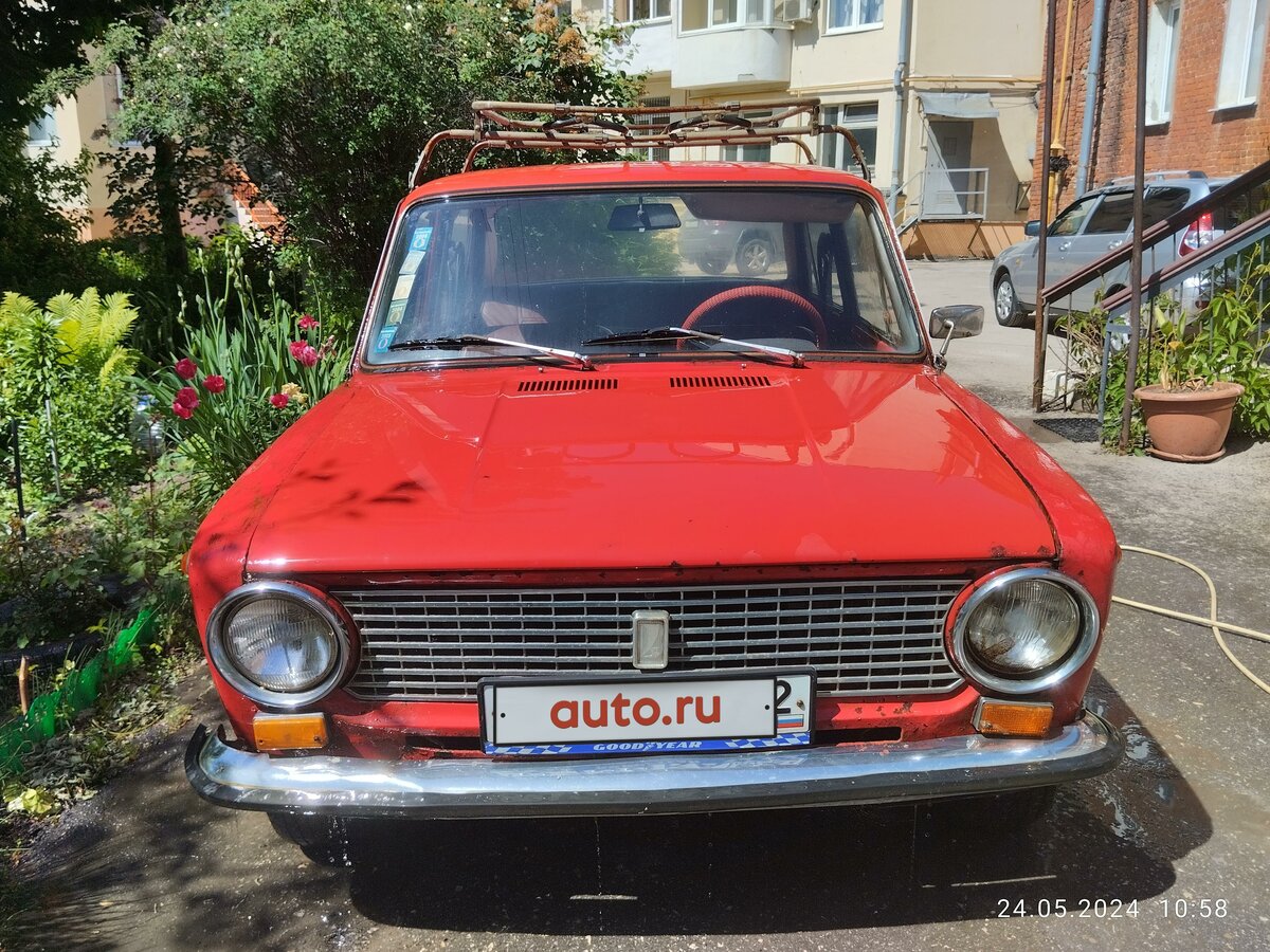Купить б/у Lada (ВАЗ) 2101 1970-1988 21012 1.2 MT (64 л.с.) бензин механика в Рязани: красный ...