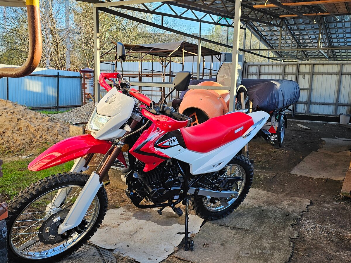 Купить б/у Irbis TTR 250 карбюратор 5 передач в Клину: красный питбайк 2023 года по цене 160 000 ...