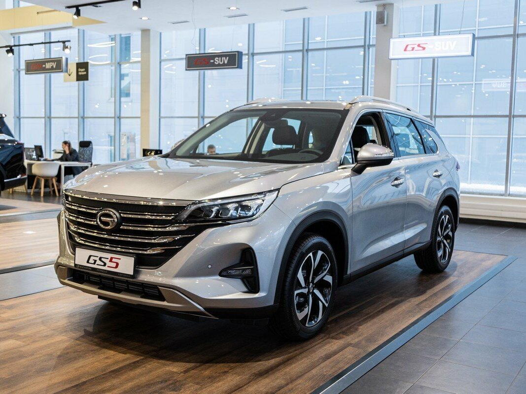 Купить новый GAC GS5 I 1.5 AT (137 л.с.) бензин автомат в Москве: серебристый ГАК ГС5 I ...