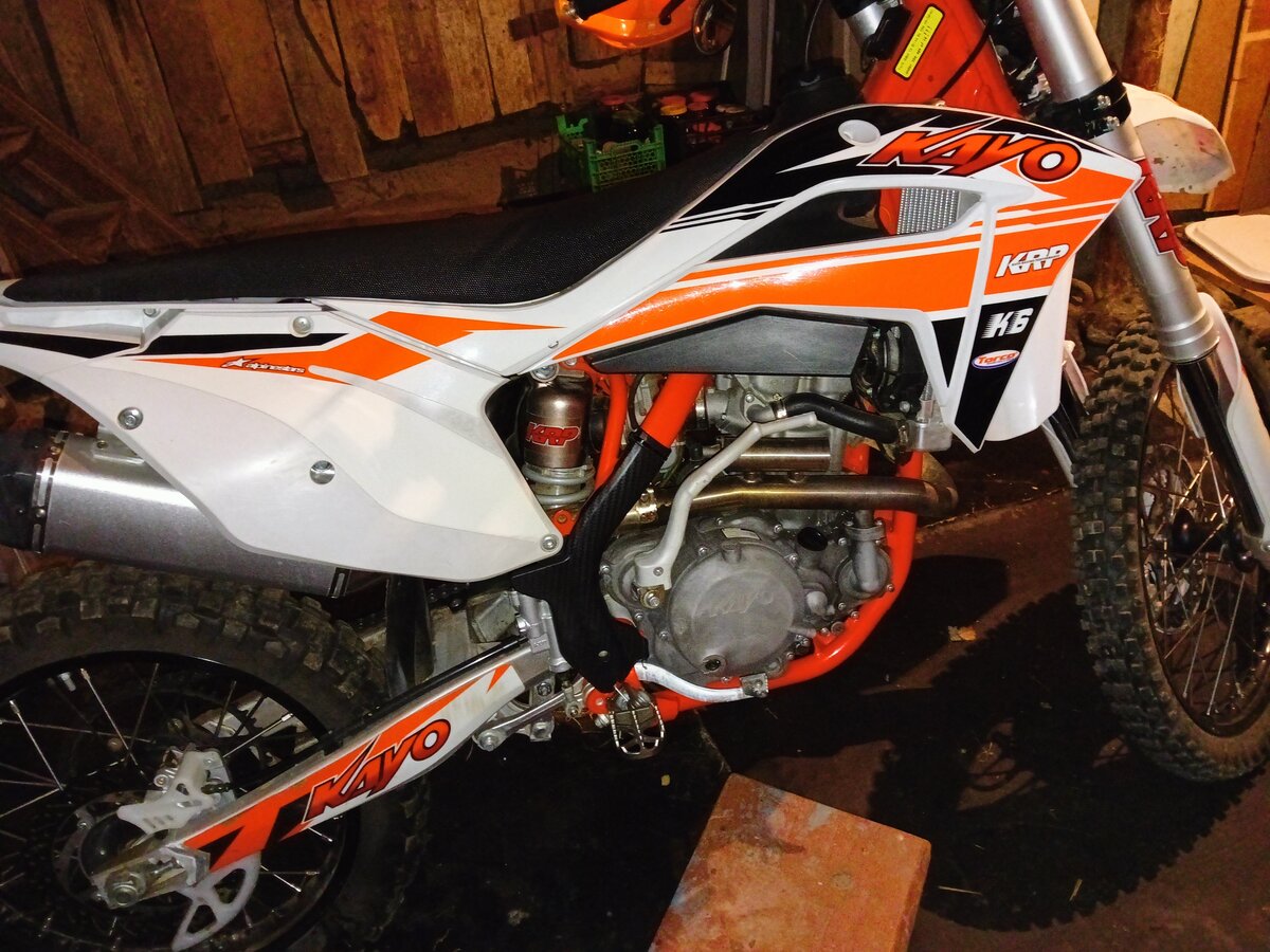 Купить б/у Kayo K6 карбюратор 6 передач в Костроме: белый внедорожный эндуро 2022 года на Авто ...