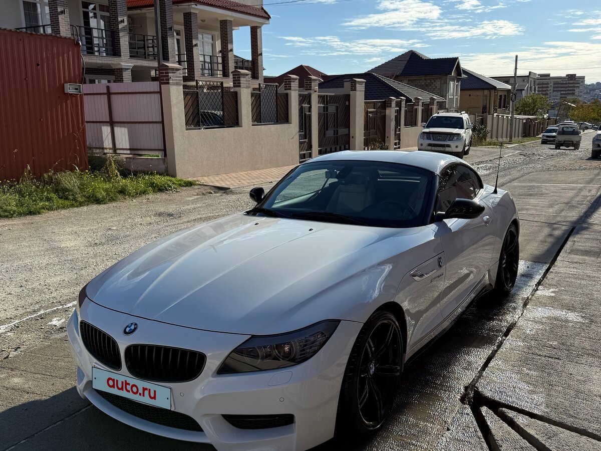Купить б/у BMW Z4 II (E89) 35is 3.0 AMT (340 л.с.) бензин робот в Геленджике: белый БМВ З4 II ...