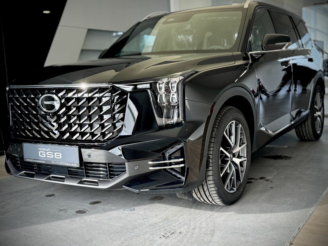Купить новый GAC GS8 II 2.0 AT (231 л.с.) 4WD бензин автомат в Минеральных Водах: чёрный ГАК ГС8 ...