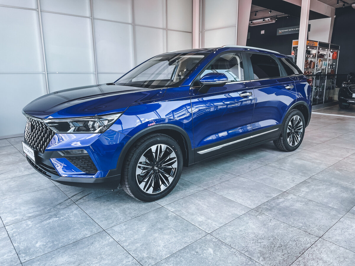 Купить новый FAW Bestune T77 2018-2024 1.5 AMT (160 л.с.) бензин робот в Котельниках: синий ФАВ ...