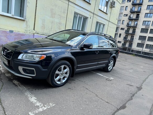 Купить б/у Volvo XC70 II 2.0d AT (163 л.с.) дизель автомат в Фили-Давыдково: чёрный Вольво XC70 ...
