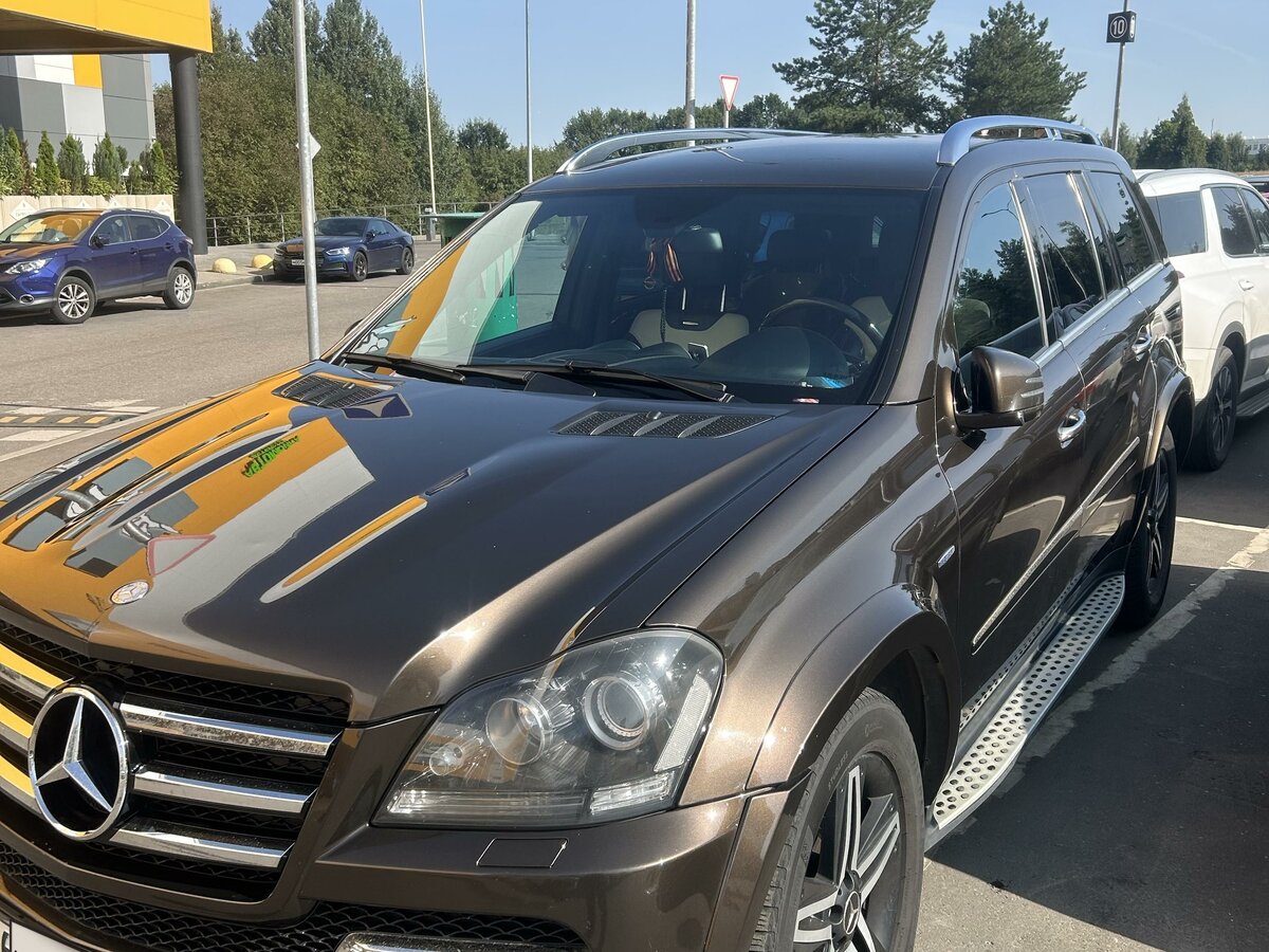 Купить б/у Mercedes-Benz GL-Класс I (X164) Рестайлинг 350 3.0d AT (224 л.с.) 4WD дизель автомат ...