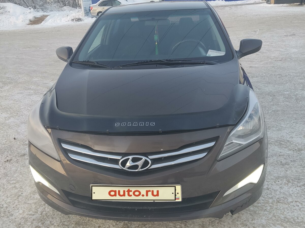 Купить б/у Hyundai Solaris I Рестайлинг 1.4 MT (107 л.с.) бензин ...