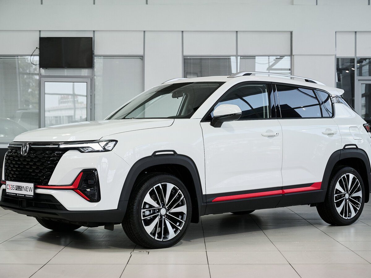 Купить новый Changan CS35PLUS I Рестайлинг 1.4 AMT (150 л.с.) бензин робот в Ульяновске: белый ...
