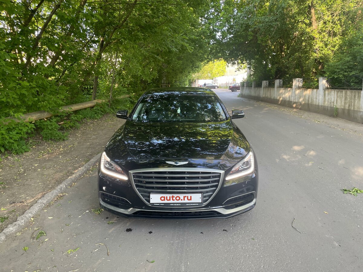 Купить б/у Genesis G80 I 2.0 AT (197 л.с.) 4WD бензин автомат в Калуге ...