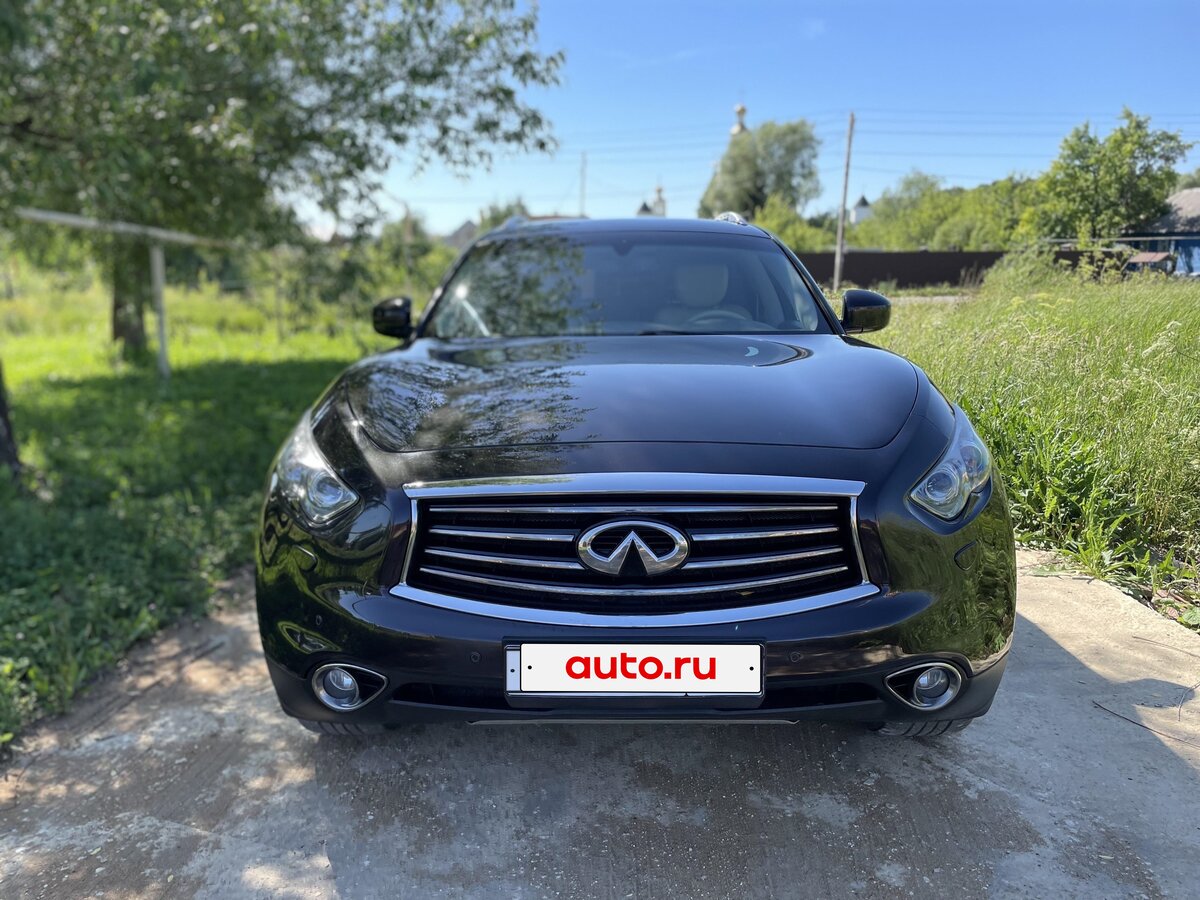 Купить б/у Infiniti FX II (S51) Рестайлинг FX37 3.7 AT (333 л.с.) 4WD бензин автомат в Саранске ...