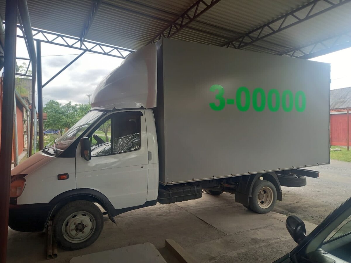 Купить б/у ГАЗ ГАЗель (3302) дизель механика в Гизели: белый фургон для торговли 2013 года на ...