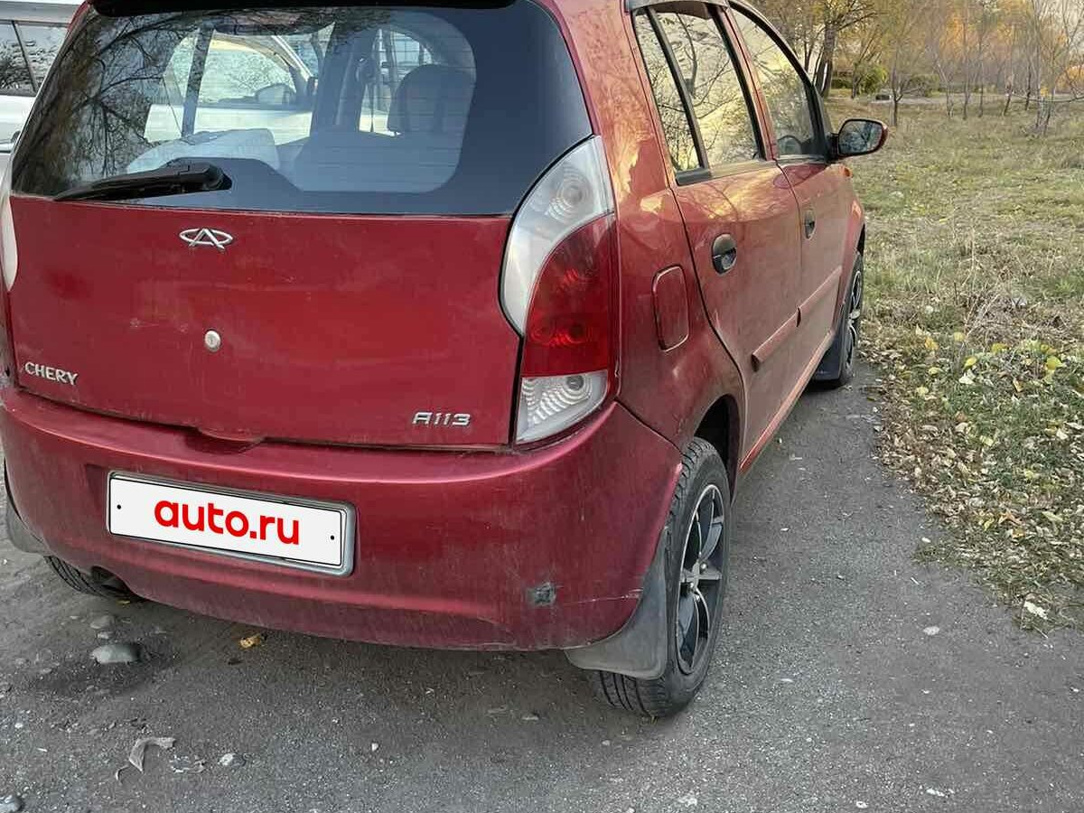 Купить б/у CHERY Kimo (A1) 2007-2014 1.3 AMT (83 л.с.) бензин робот в Саяногорске: красный Чери ...