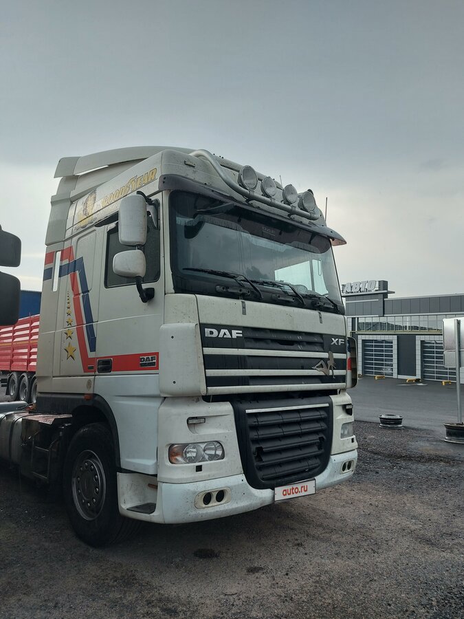 Купить б/у DAF XF 105 дизель автомат в Воронеже: белый 2007 года на ...