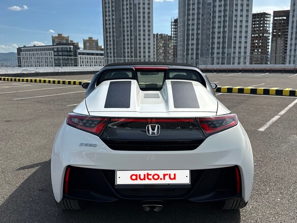 Купить б/у Honda S660 2015-2022 0.7 CVT (64 л.с.) бензин вариатор в Красноярске: белый Хонда ...