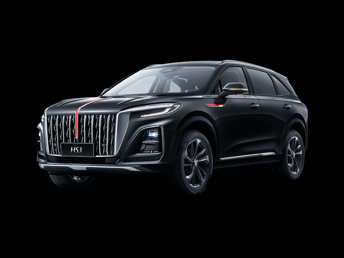 Купить новый Hongqi HS3 2023-н.в. 2.0 AT (245 л.с.) 4WD бензин автомат в Москве: чёрный Хончи ...