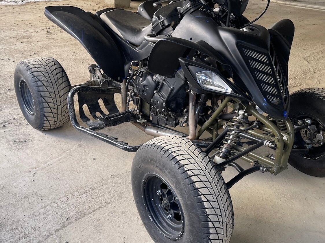 Купить б/у Yamaha Raptor YFM700 инжектор в Кудепсте: чёрный 2001 года ...