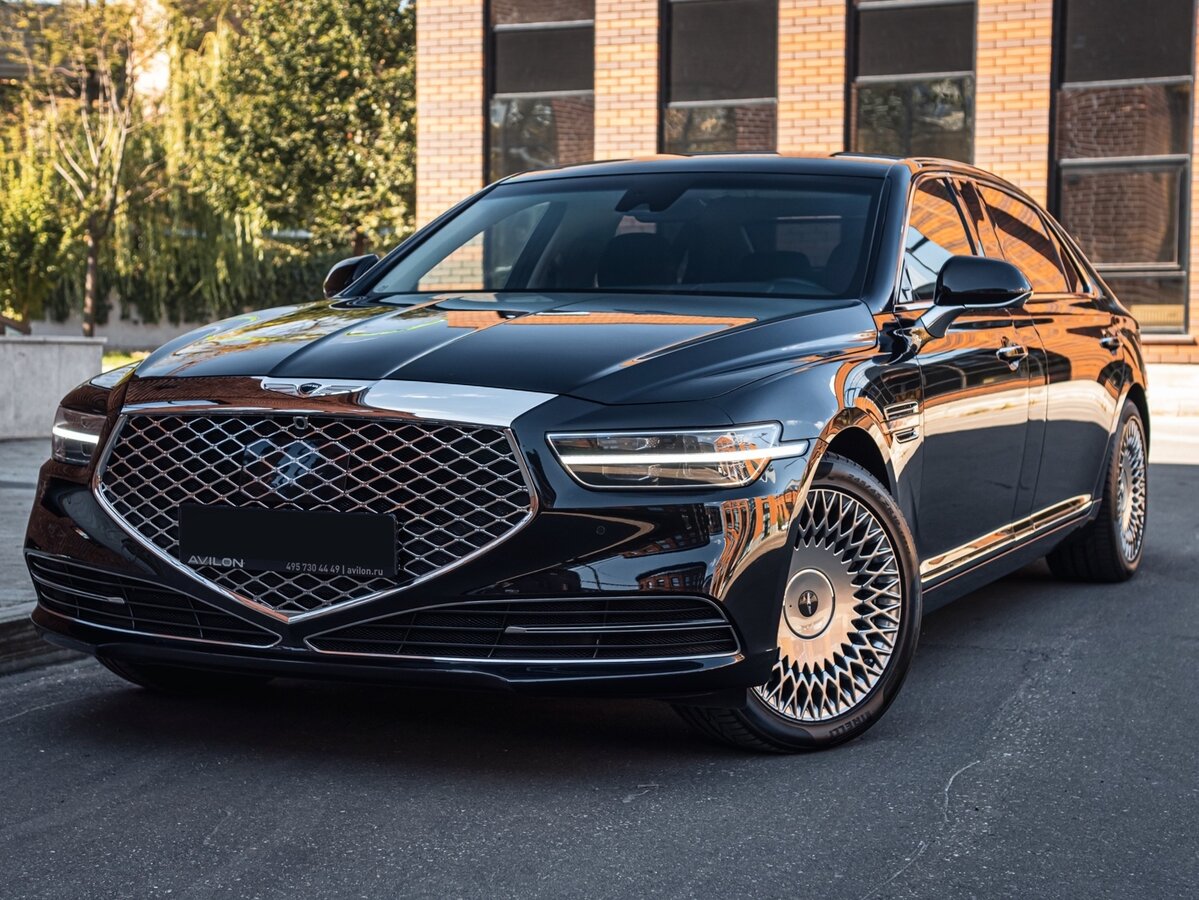Купить б/у Genesis G90 I Рестайлинг Limousine 5.0 AT (413 л.с.) 4WD ...