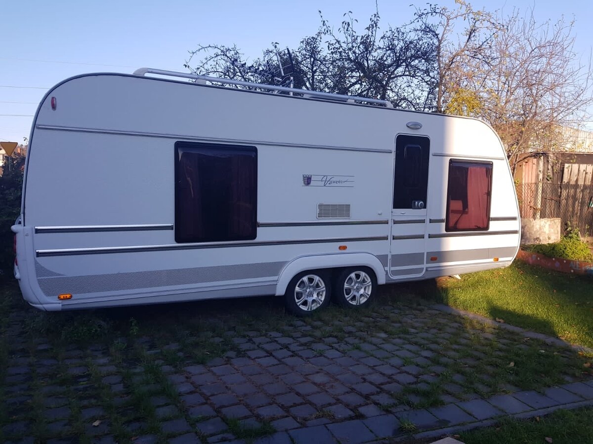 Купить б/у Tabbert Puccini в Краснодаре: белый прицеп-трейлер 2011 года по цене 2 190 000 рублей ...