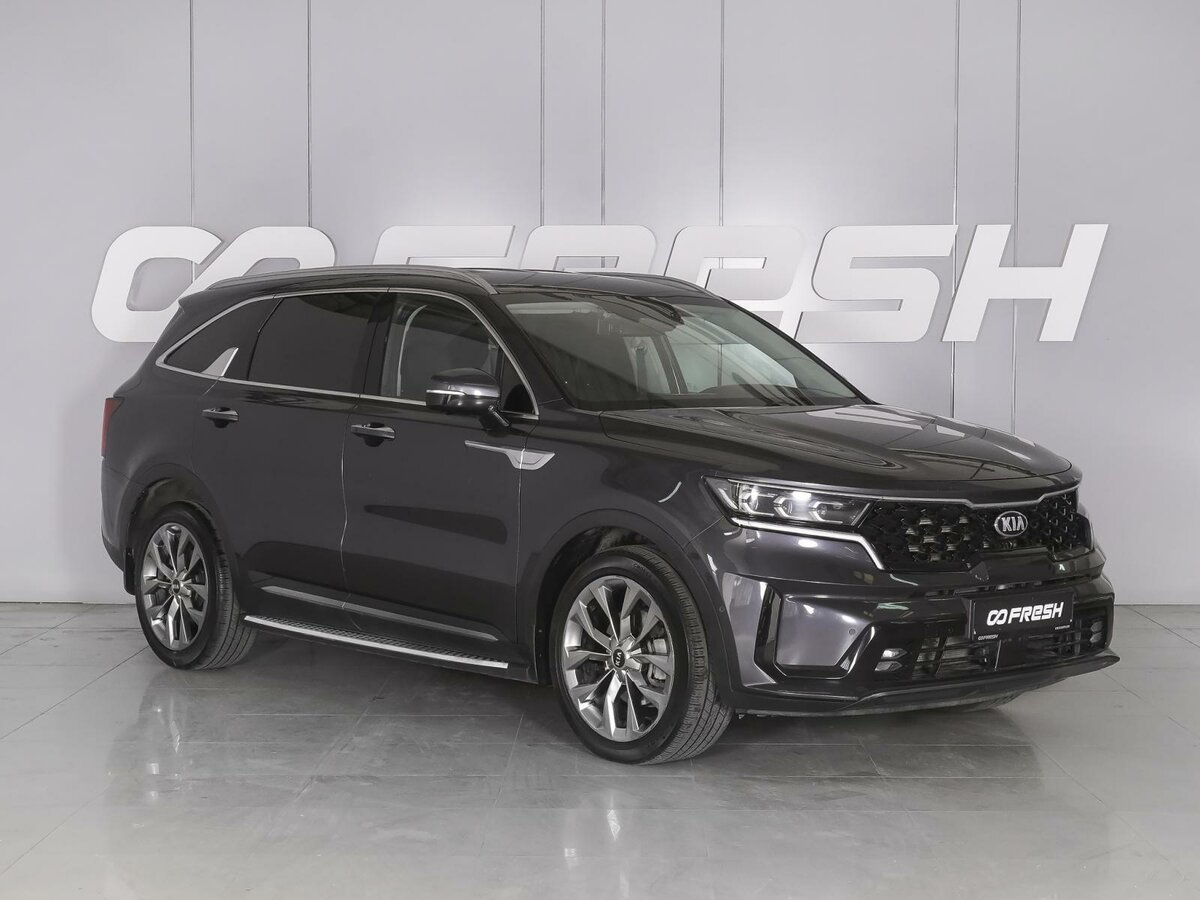 Купить б/у Kia Sorento IV 2.2d AMT (202 л.с.) 4WD дизель робот в Воронеже: серый Киа Соренто IV ...