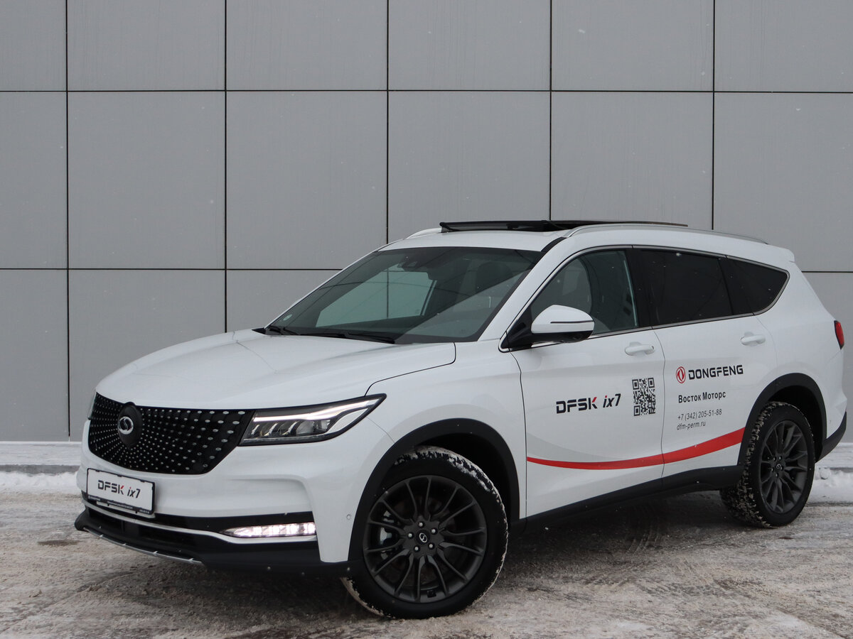 Купить б/у Dongfeng DFSK ix7 2023-н.в. 2.0 AT (231 л.с.) 4WD бензин автомат в Перми: белый ...