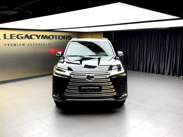 Купить новый Lexus LX IV 600 3.5 AT (415 л.с.) 4WD бензин автомат в Москве: чёрный Лексус ЛХ IV ...