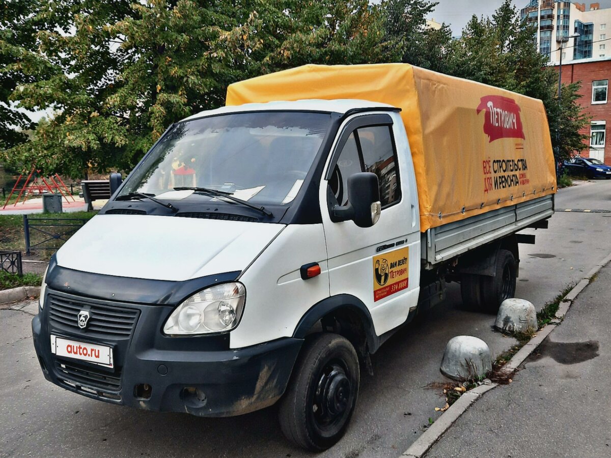 Купить б/у ГАЗ ГАЗель (3302) бензин-газ механика в Санкт-Петербурге: белый тент 2010 года по ...