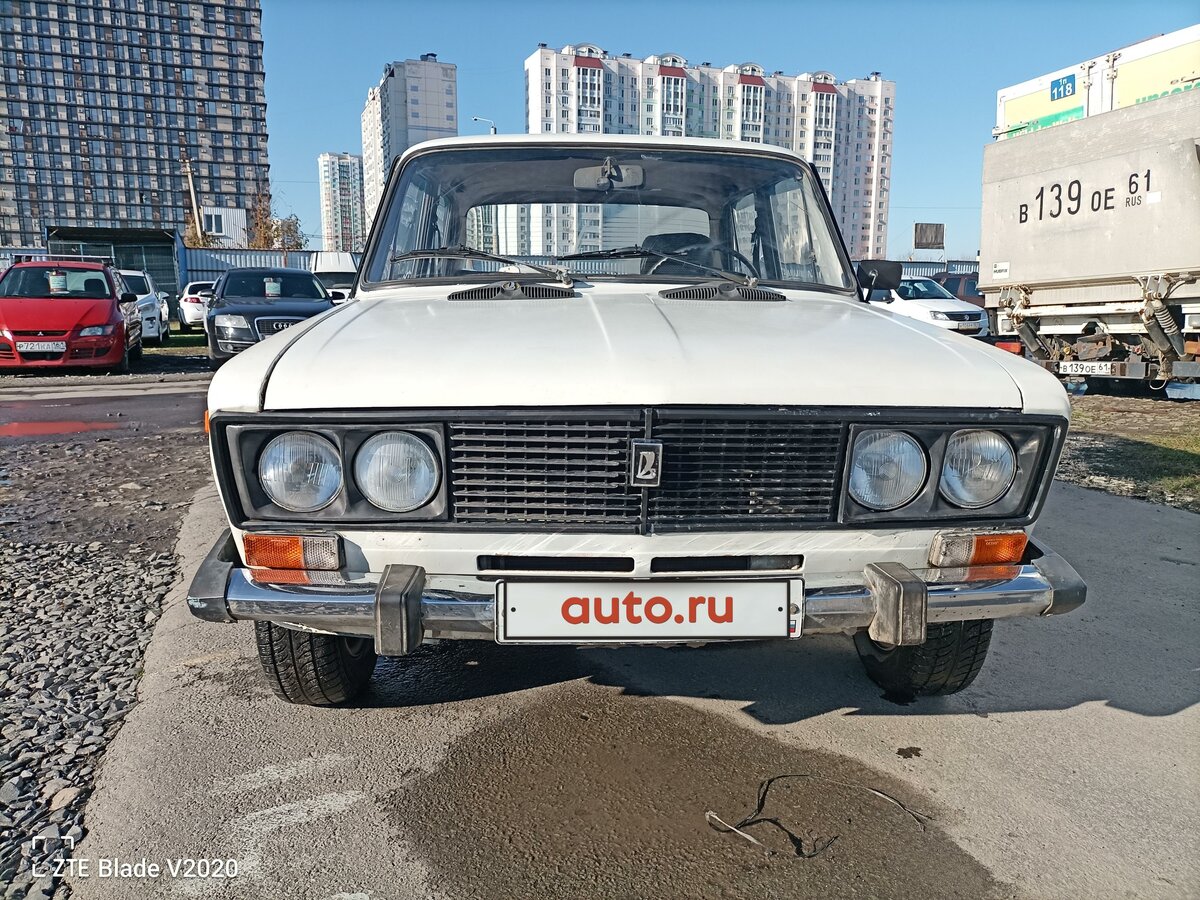 Купить б/у Lada (ВАЗ) 2106 1976-2006 1.5 MT (72 л.с.) бензин механика в Ростове-на-Дону: белый ...