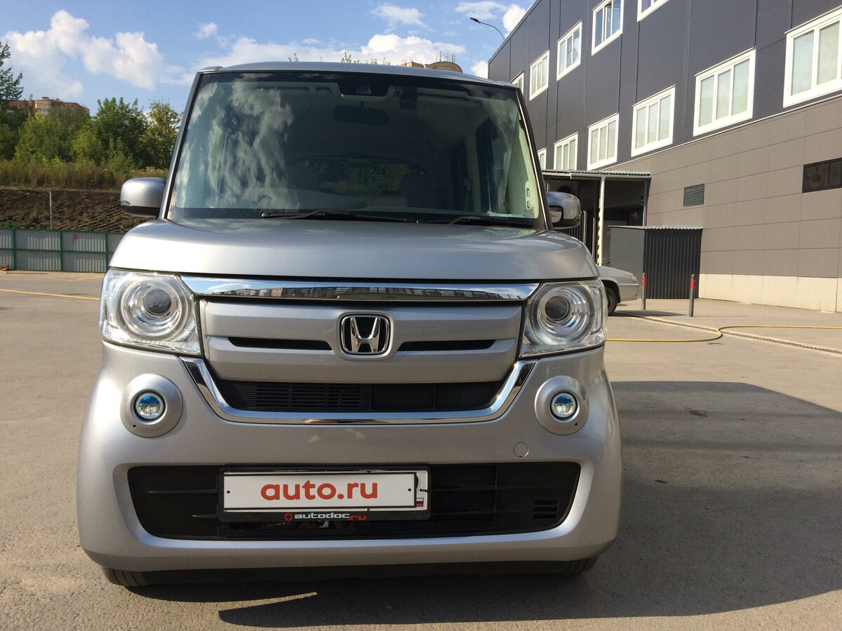 Купить б/у Honda N-BOX II 0.7 CVT (58 л.с.) 4WD бензин вариатор в Перми: серый Хонда н-бокс II ...
