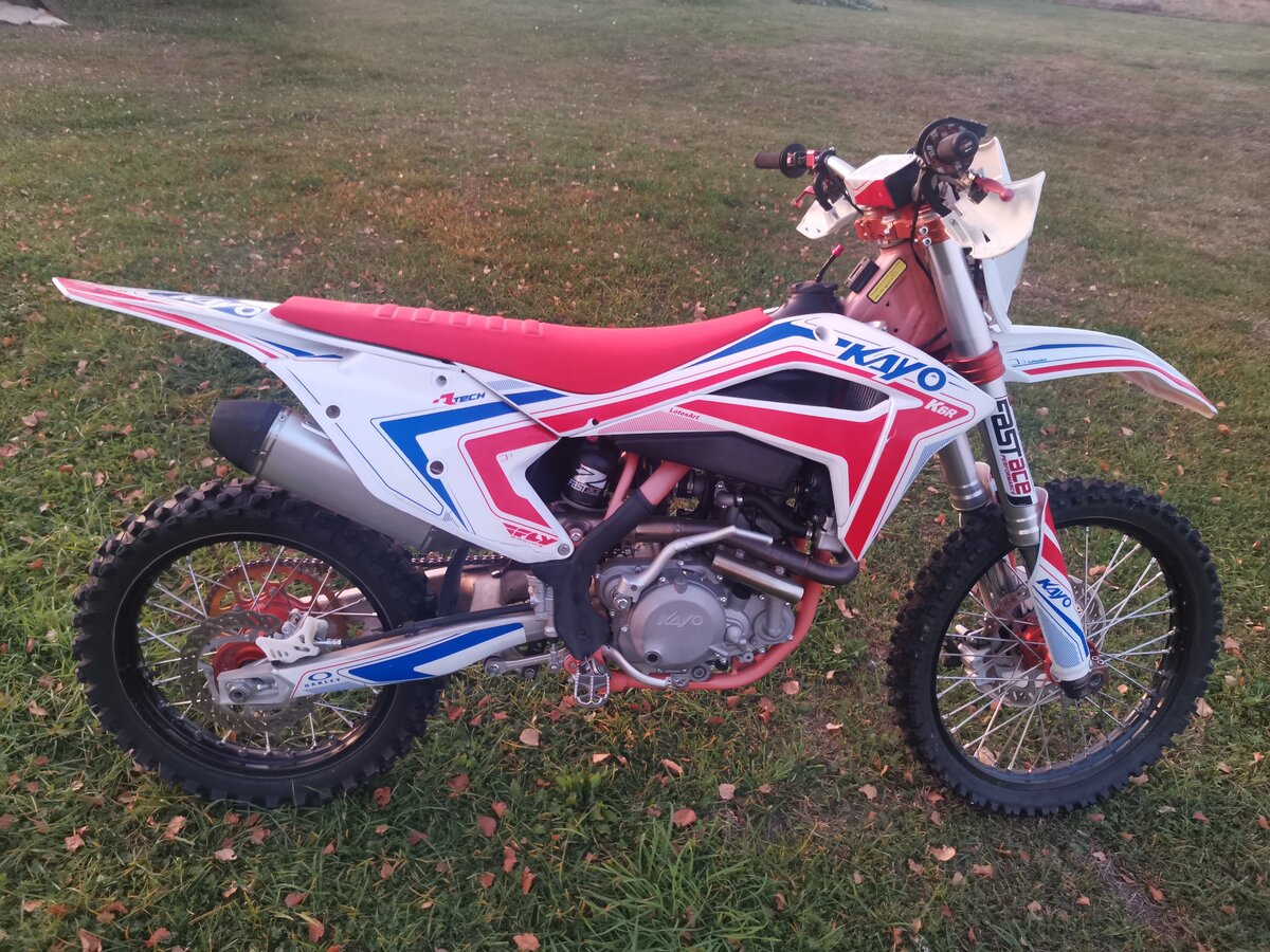 Купить б/у Kayo K6 300 карбюратор 6 передач в Долгопрудном: красный внедорожный эндуро 2020 года ...