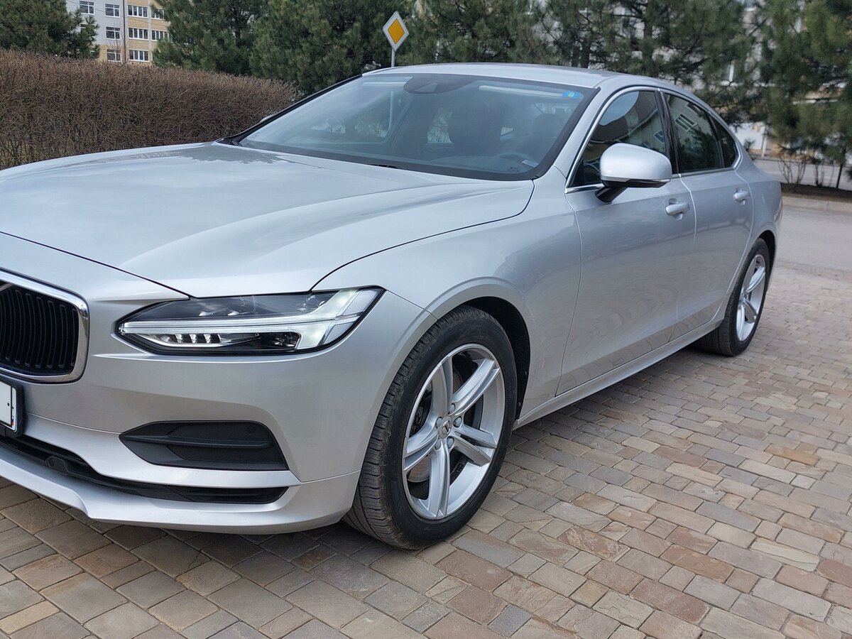Купить б/у Volvo S90 II 2.0d AT (235 л.с.) 4WD дизель автомат в Таганроге: серый Вольво S90 II ...