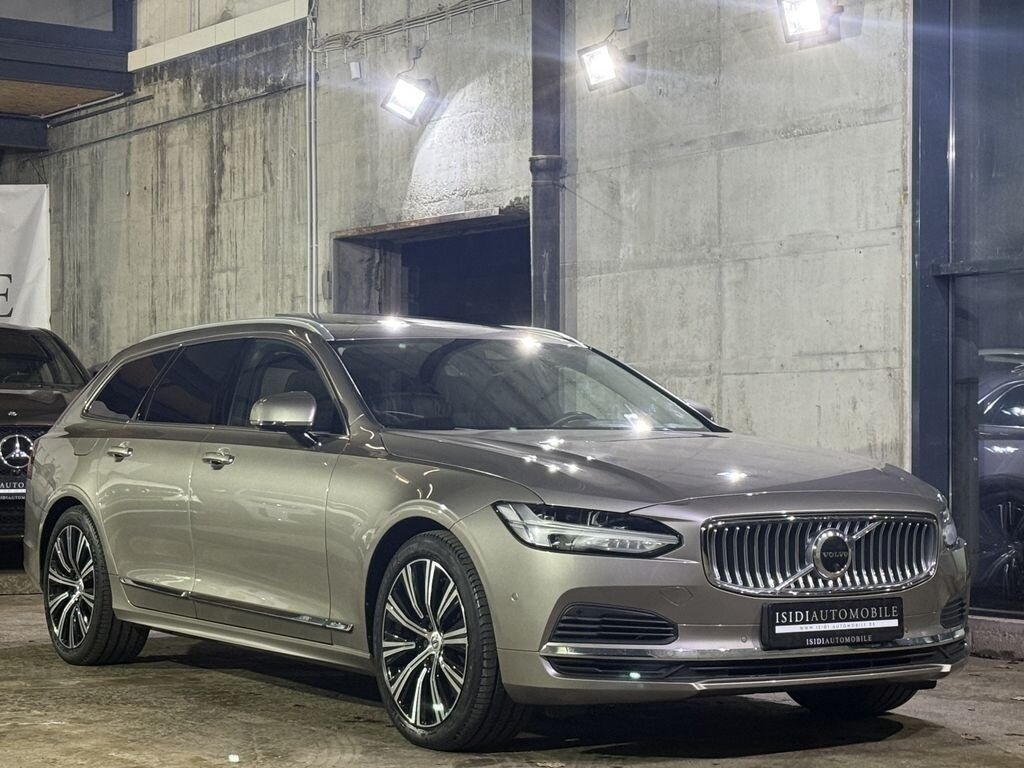 Купить б/у Volvo V90 II Рестайлинг 2.0 AT (300 л.с.) 4WD бензин автомат во Владивостоке: серый ...