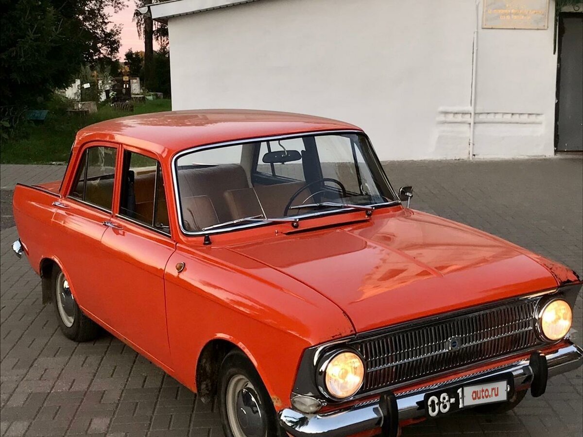 Купить б/у Москвич 408 1964-1975 408ИЭ 1.4 MT (50 л.с.) бензин механика в Тутаеве: оранжевый ...