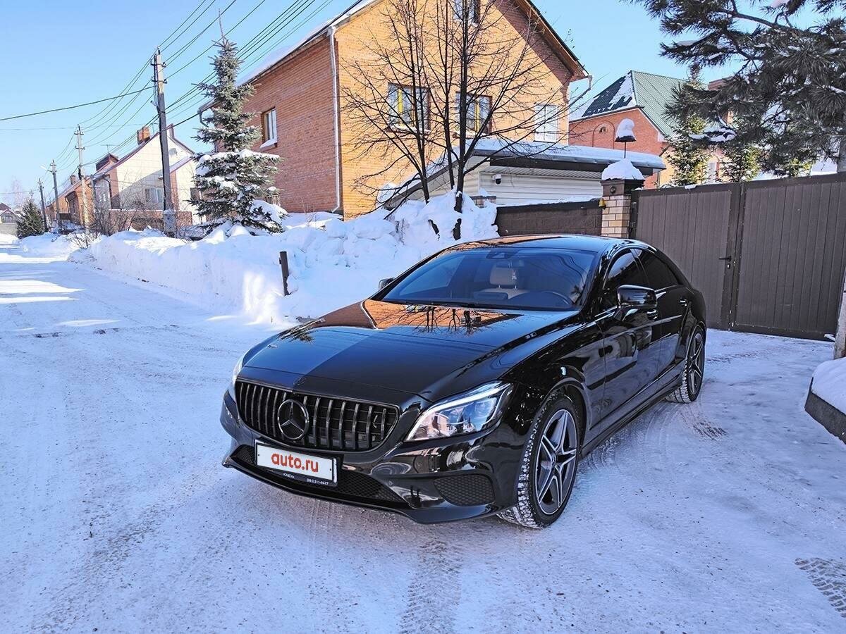 Купить б/у Mercedes-Benz CLS II (C218) Рестайлинг 400 3.0 AT (333 л.с.) 4WD бензин автомат в ...
