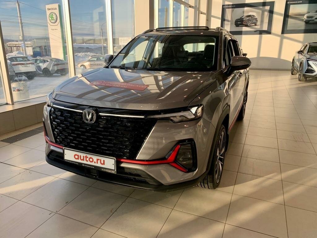 Купить новый Changan CS35PLUS I Рестайлинг 1.4 AMT (150 л.с.) бензин робот в Миассе: серый ...