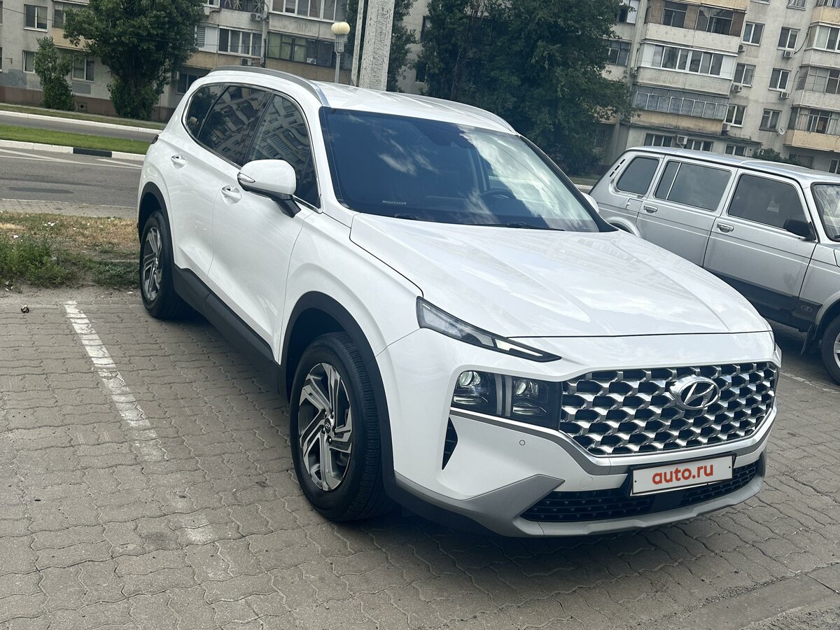 Купить б/у Hyundai Santa Fe IV Рестайлинг 2.2d AMT (202 л.с.) дизель ...