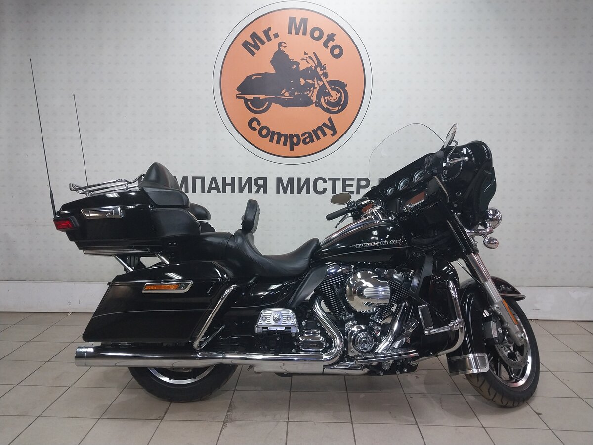 Купить б/у Harley-Davidson Electra Glide в Москве: чёрный круизер 2014 ...