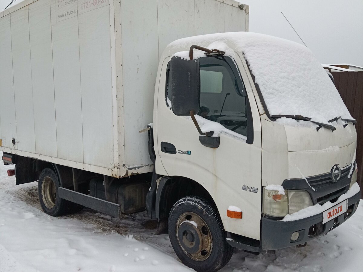 Купить б/у Hino Series 300 (Dutro) дизель механика в Москве: белый ...