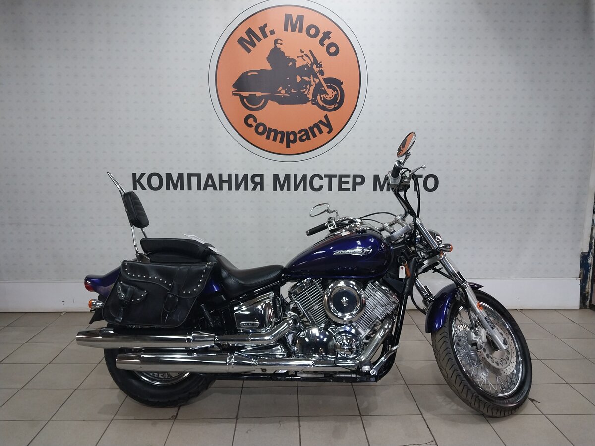 Купить б/у Yamaha XVS1100 в Москве: синий круизер 2007 года на Авто.ру ...