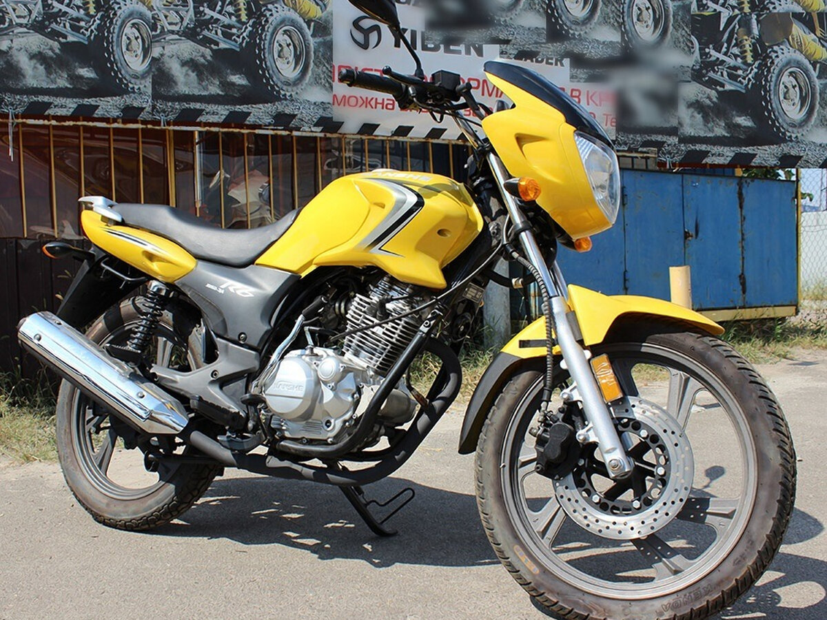 Купить б/у Jianshe JS150-3 карбюратор 5 передач в Санкт-Петербурге: жёлтый allround 2014 года на ...