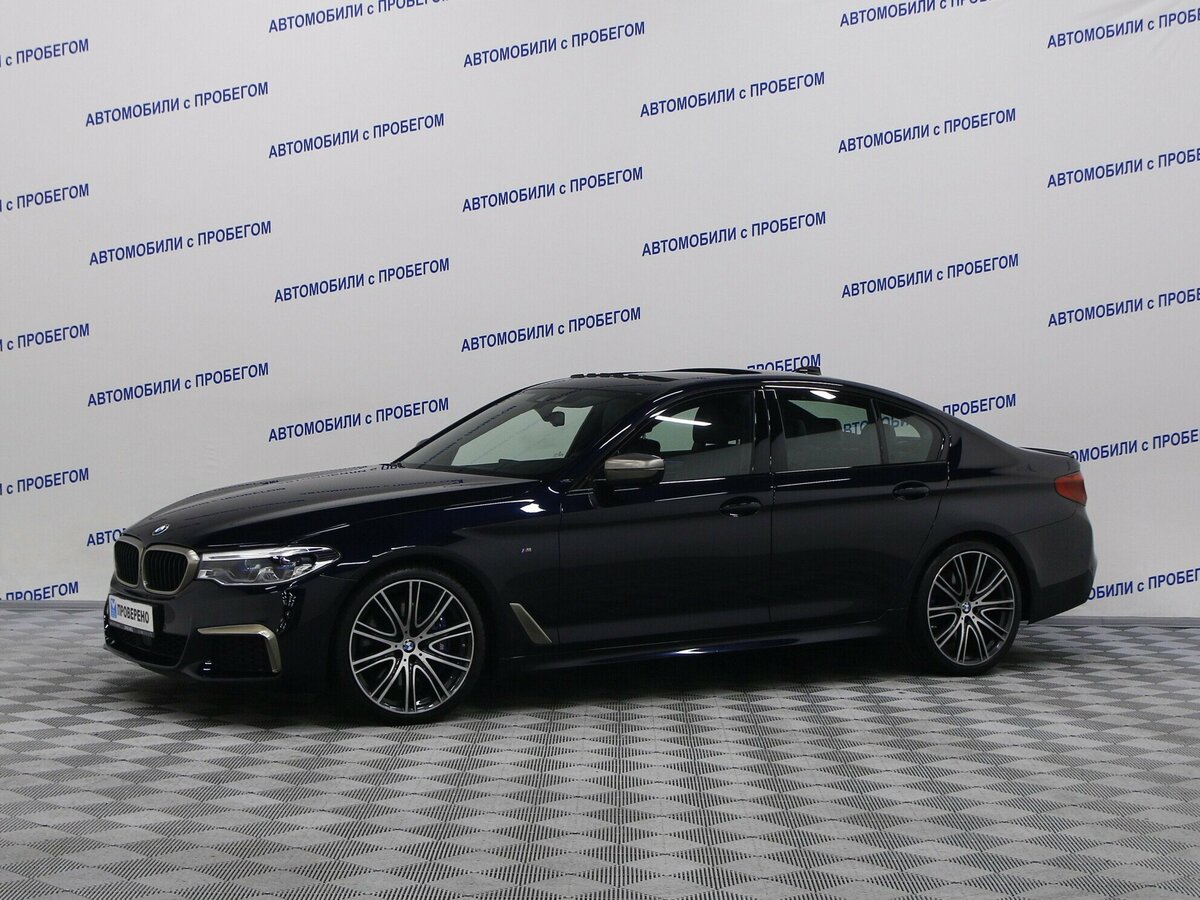 Купить б/у BMW 5 серии VII (G30/G31) M550d xDrive 3.0d AT (400 л.с ...
