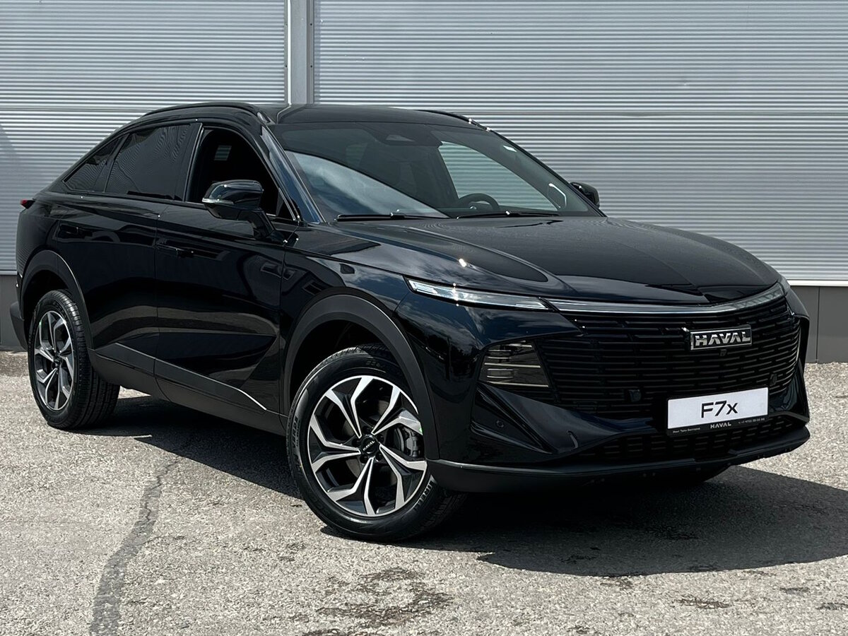 Купить новый Haval F7x II 2.0 AMT (192 л.с.) 4WD бензин робот в Белгороде: чёрный Хавэйл Ф7х II ...