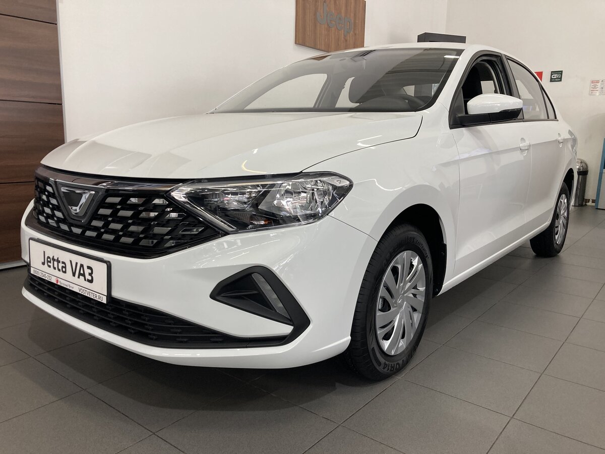 Купить новый Jetta VA3 2019-2025 1.5 AT (112 л.с.) бензин автомат в Екатеринбурге: белый Джетта ...