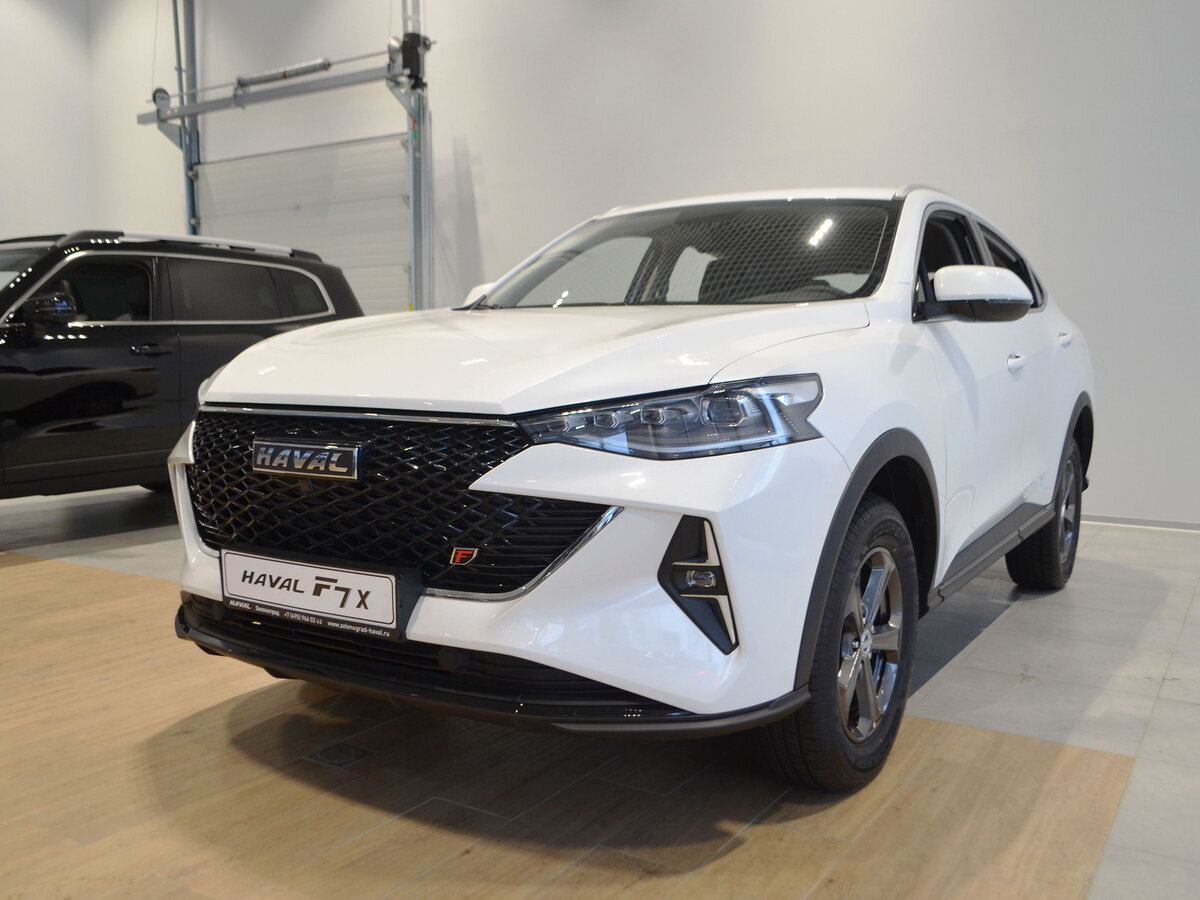 Купить новый Haval F7x I Рестайлинг 1.5 AMT (150 л.с.) 4WD бензин робот в Москве: белый Хавэйл ...